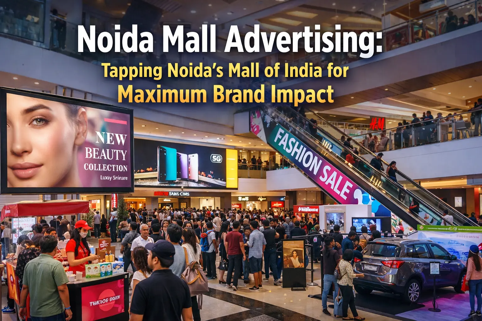 Noida Mall Advertising: Tapping Noida’s Mall of India for Maximum Brand ...