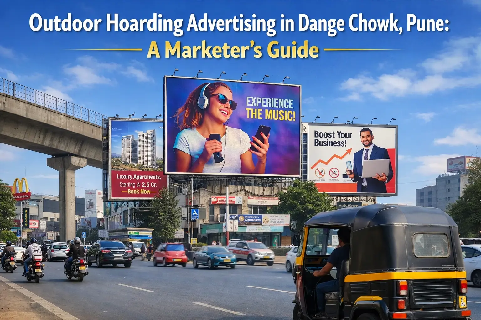 Outdoor Hoarding Advertising in Dange Chowk, Pune: A Marketer’s Guide ...